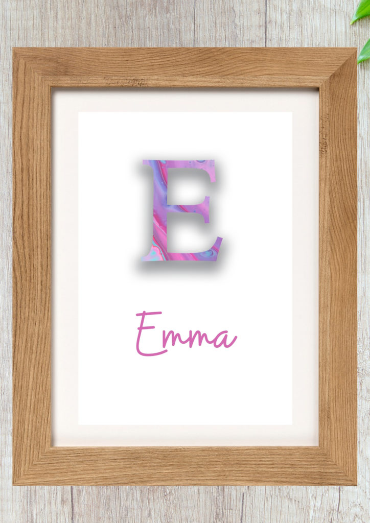 Alphabet Name Print Download – Possum and Boo